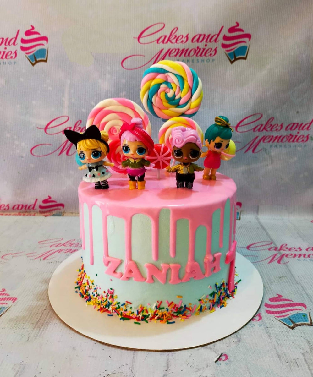 LOL Surprise Cake - 1025 – Cakes and Memories Bakeshop