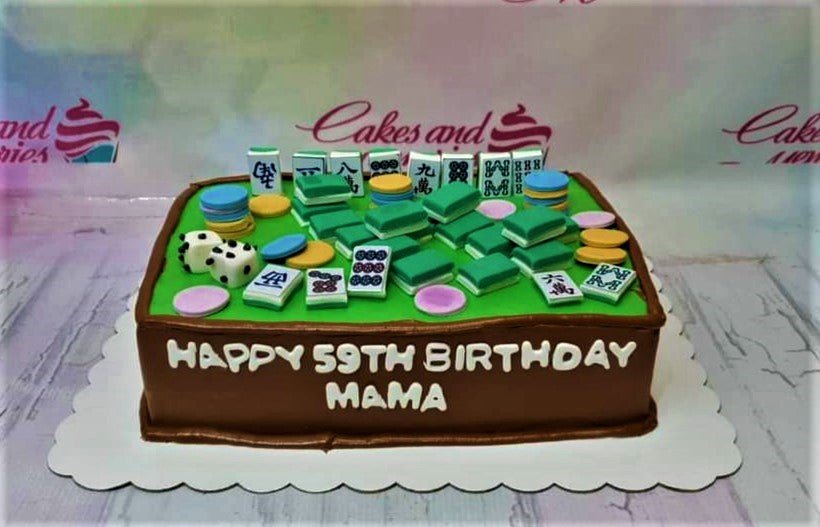 Mahjong Cake - 5101 – Cakes and Memories Bakeshop