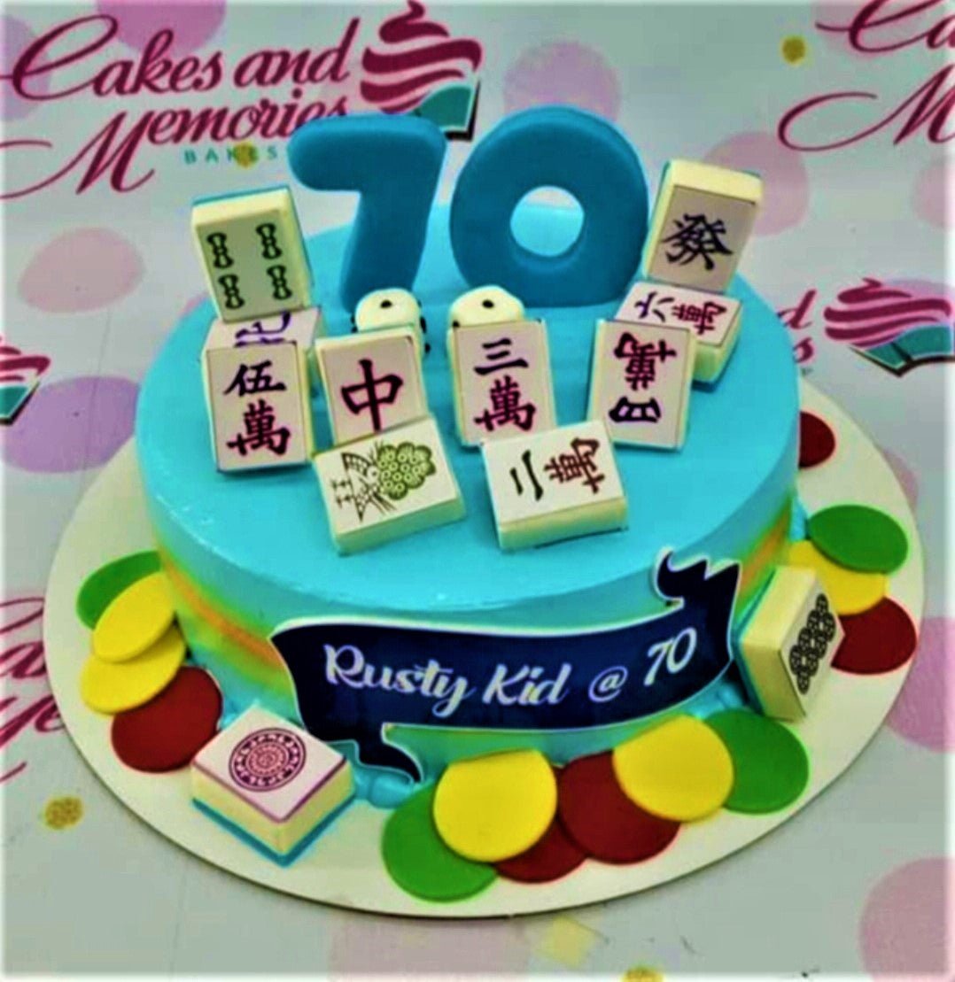 Mahjong Cake - 1104 – Cakes and Memories Bakeshop