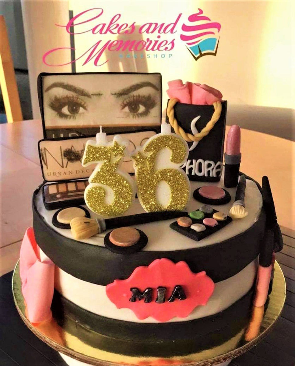 Make up Cake - 1110 – Cakes and Memories Bakeshop