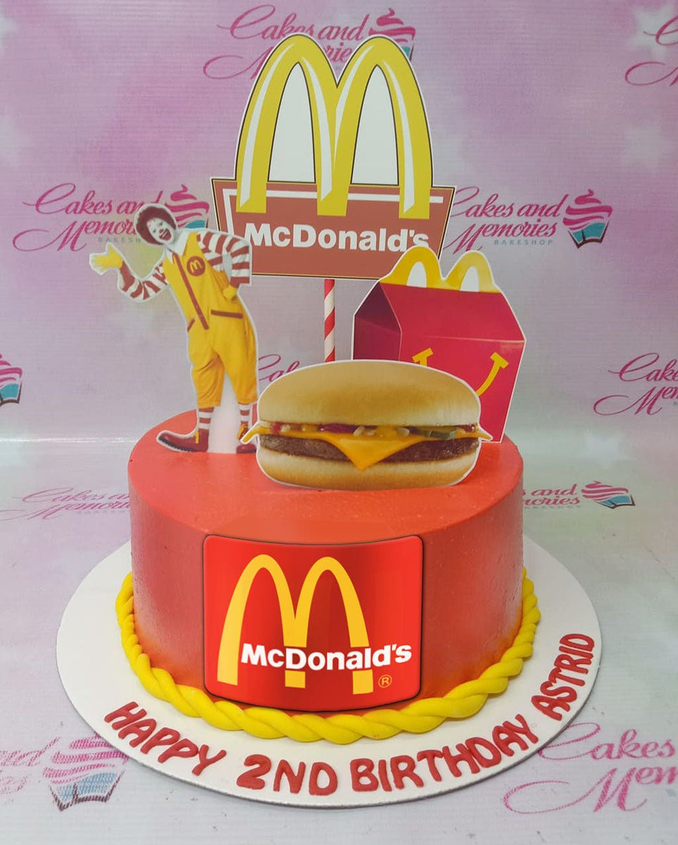 Mcdo Cake - 1101 – Cakes and Memories Bakeshop