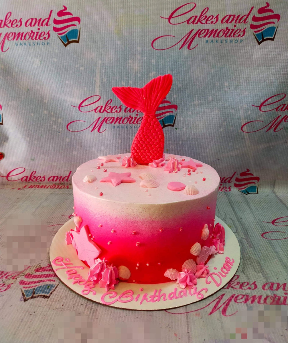 Mermaid Cake - 1103 – Cakes and Memories Bakeshop