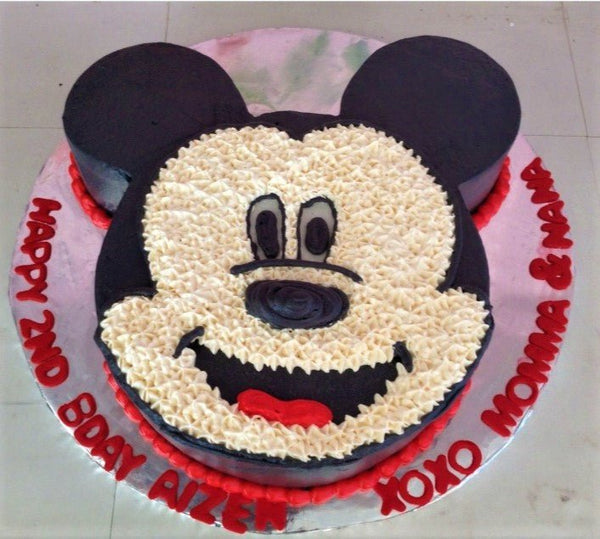 Mickey Mouse Round Cake