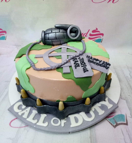 Military Cake - 1106 – Cakes and Memories Bakeshop