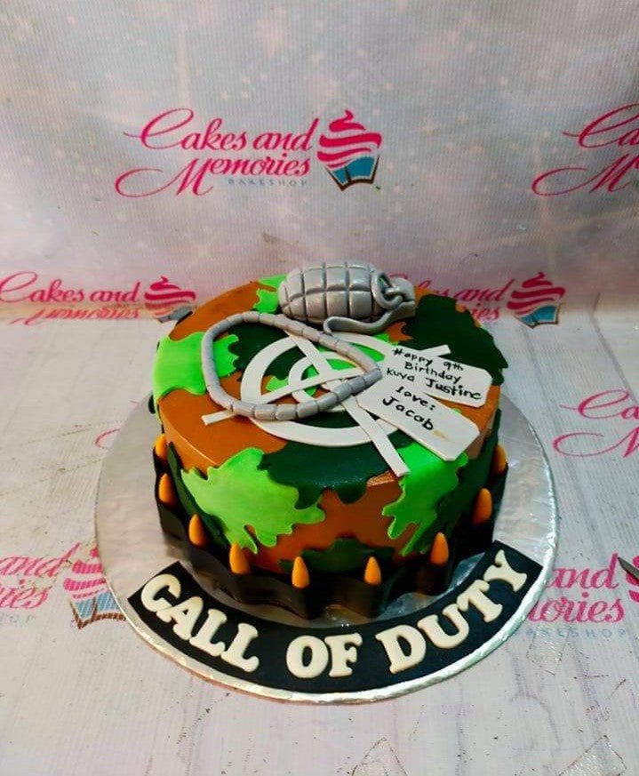 Military Cake - 1119 – Cakes and Memories Bakeshop