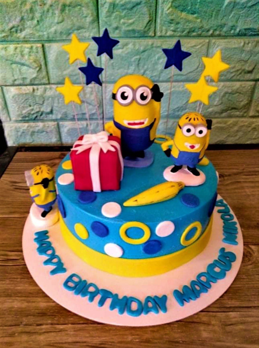 Minions Cake - 1114 – Cakes and Memories Bakeshop