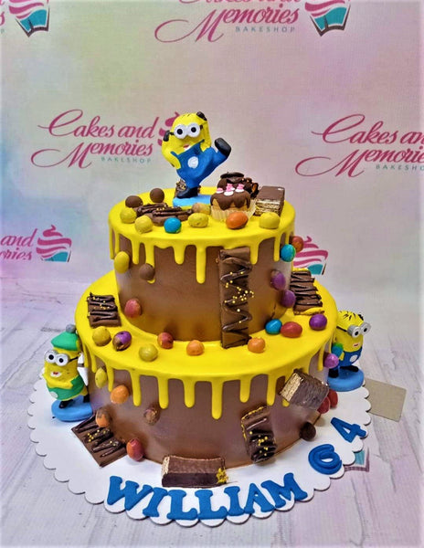 Minions Cake - 2214 – Cakes and Memories Bakeshop