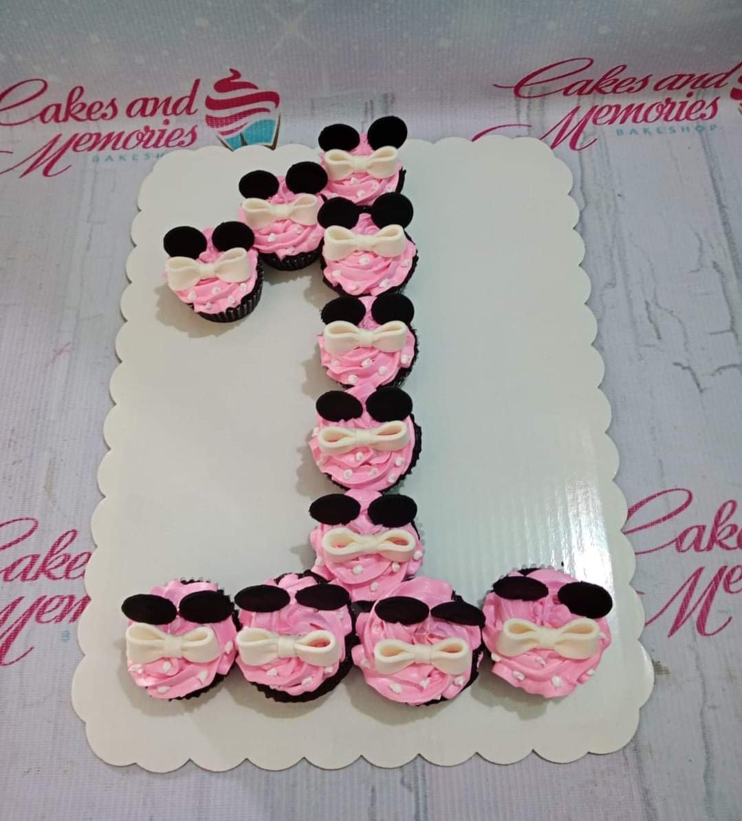 Minnie Mouse Cupcakes - 7504 – Cakes and Memories Bakeshop