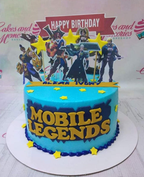 Mobile Legends Cake - 1103 – Cakes and Memories Bakeshop