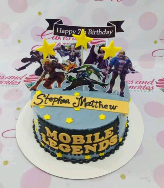 Mobile Legends Cake - 1107 – Cakes and Memories Bakeshop