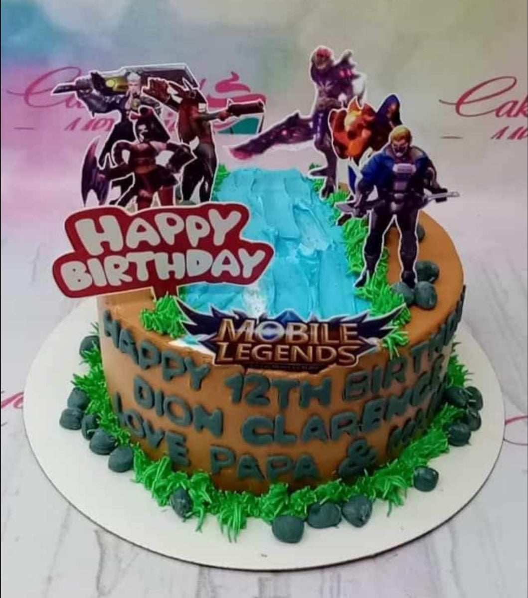 Mobile Legends Cake - 1110 – Cakes and Memories Bakeshop