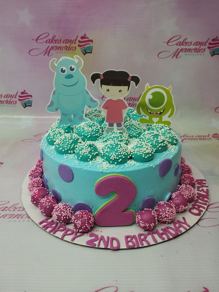 Monsters Cake - 1101 – Cakes and Memories Bakeshop