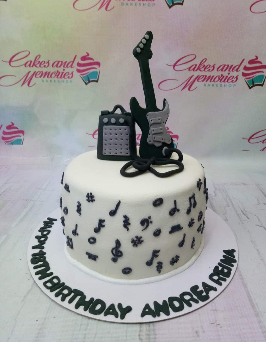 Music Cake - 1101 – Cakes and Memories Bakeshop