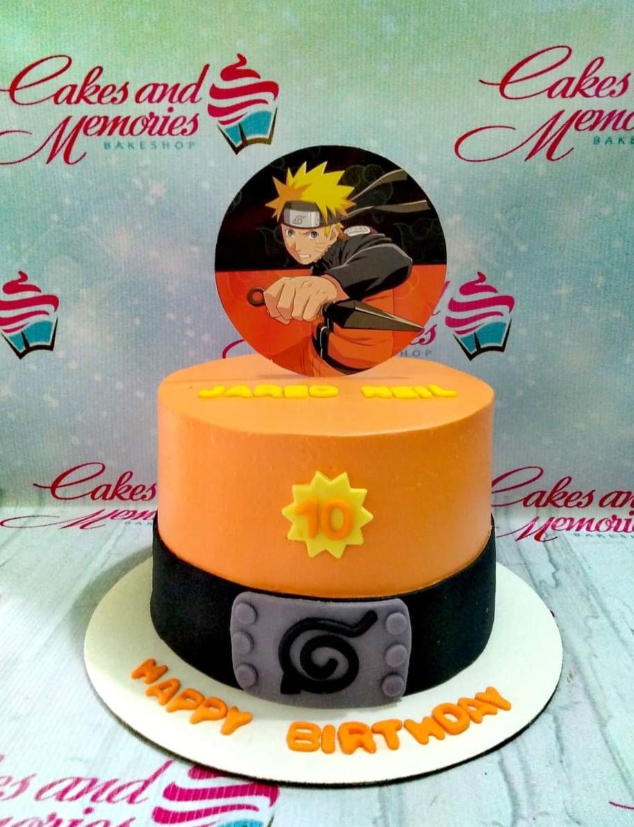 Naruto Cake - 1101 – Cakes and Memories Bakeshop