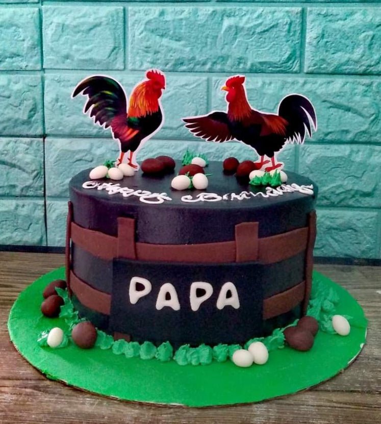 Rooster Cake - 1101 – Cakes and Memories Bakeshop