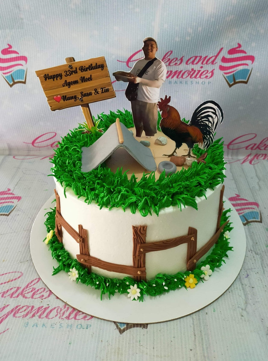 Rooster Cake - 1105 – Cakes and Memories Bakeshop