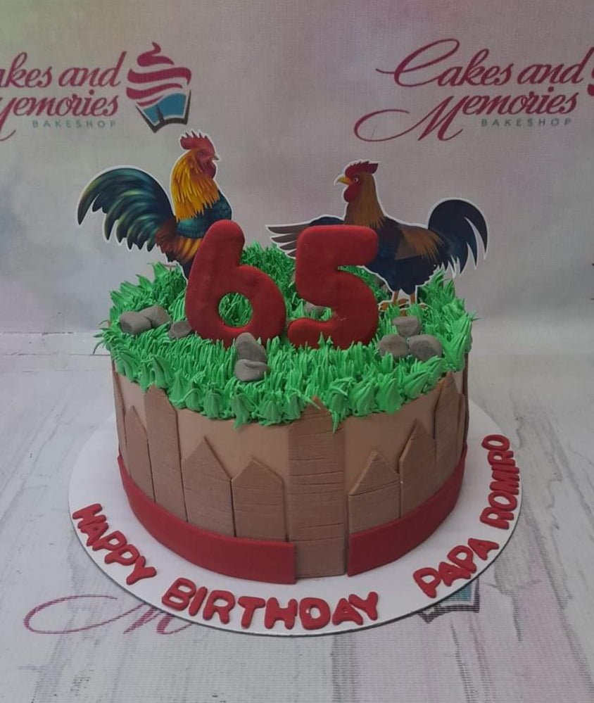 Rooster Cake - 1106 – Cakes and Memories Bakeshop