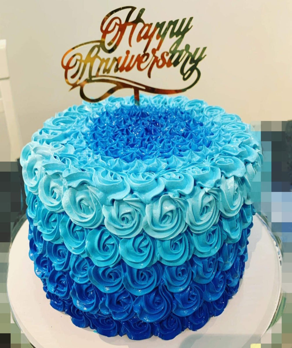 Rosettes Cake - 1110 – Cakes and Memories Bakeshop