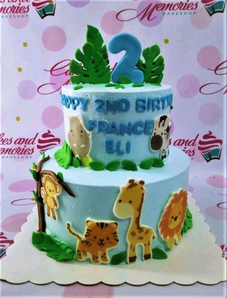 Safari Cake - 2202 – Cakes and Memories Bakeshop
