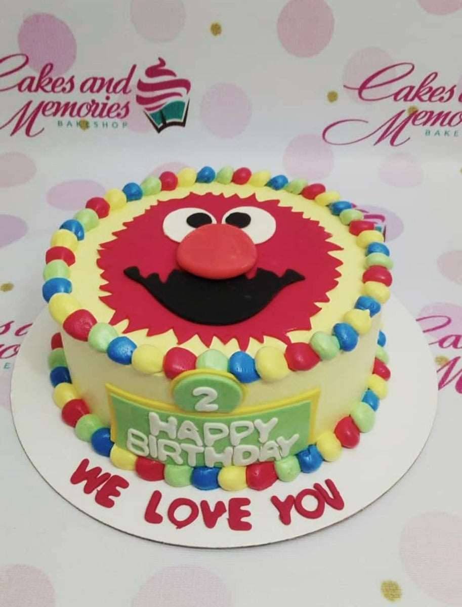 Sesame St Cake - 1113 – Cakes and Memories Bakeshop