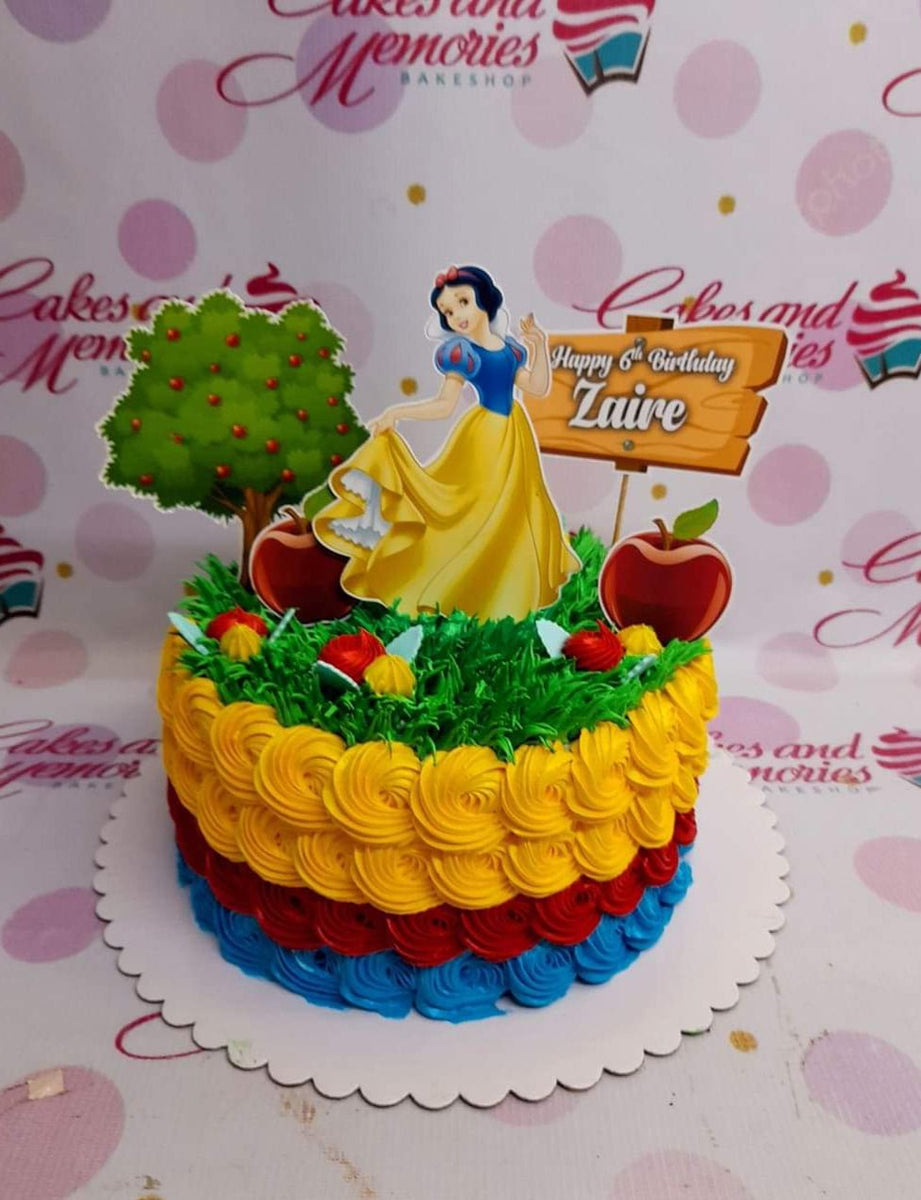 Snow White Cake - 1108 – Cakes and Memories Bakeshop