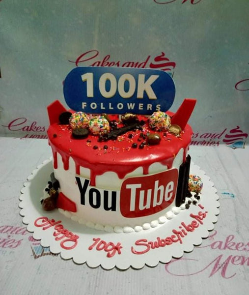 Social Media Cake - 1121 – Cakes and Memories Bakeshop