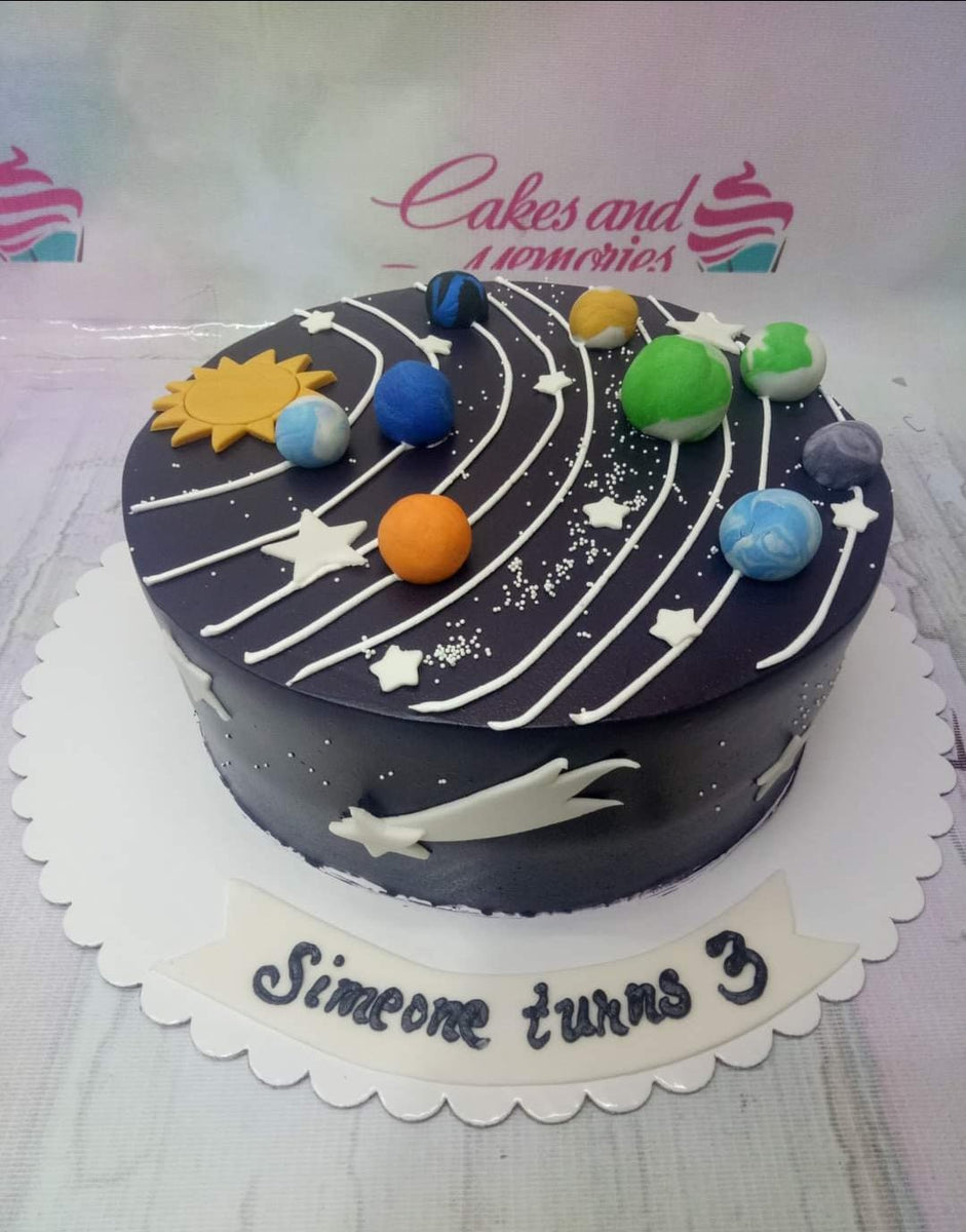 Space Cake - 1104 – Cakes and Memories Bakeshop
