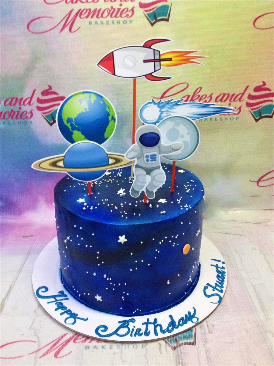 Space Cake - 1122 – Cakes and Memories Bakeshop