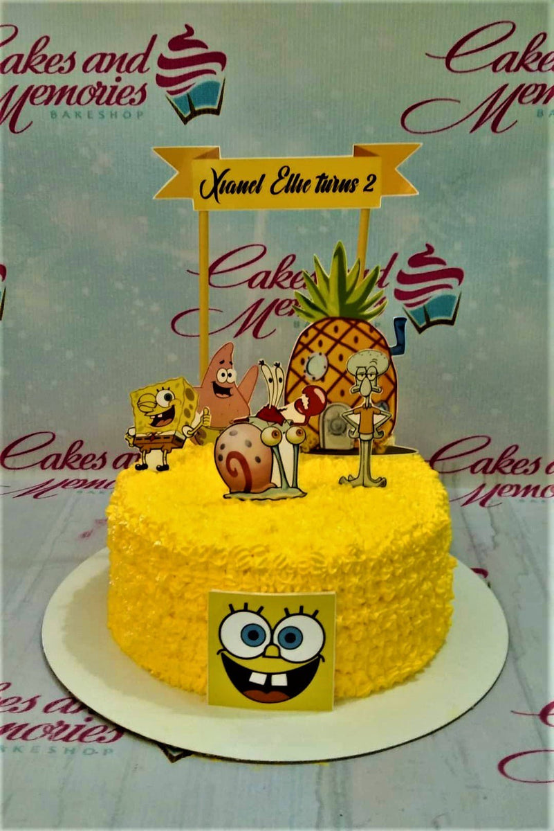 Spongebob 2nd Birthday Cakes