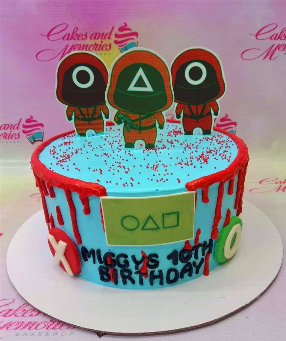 SquidGame Cake - 1104 – Cakes and Memories Bakeshop
