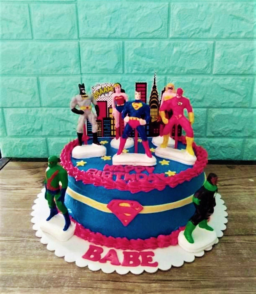 Superman Cake - 1111 – Cakes and Memories Bakeshop