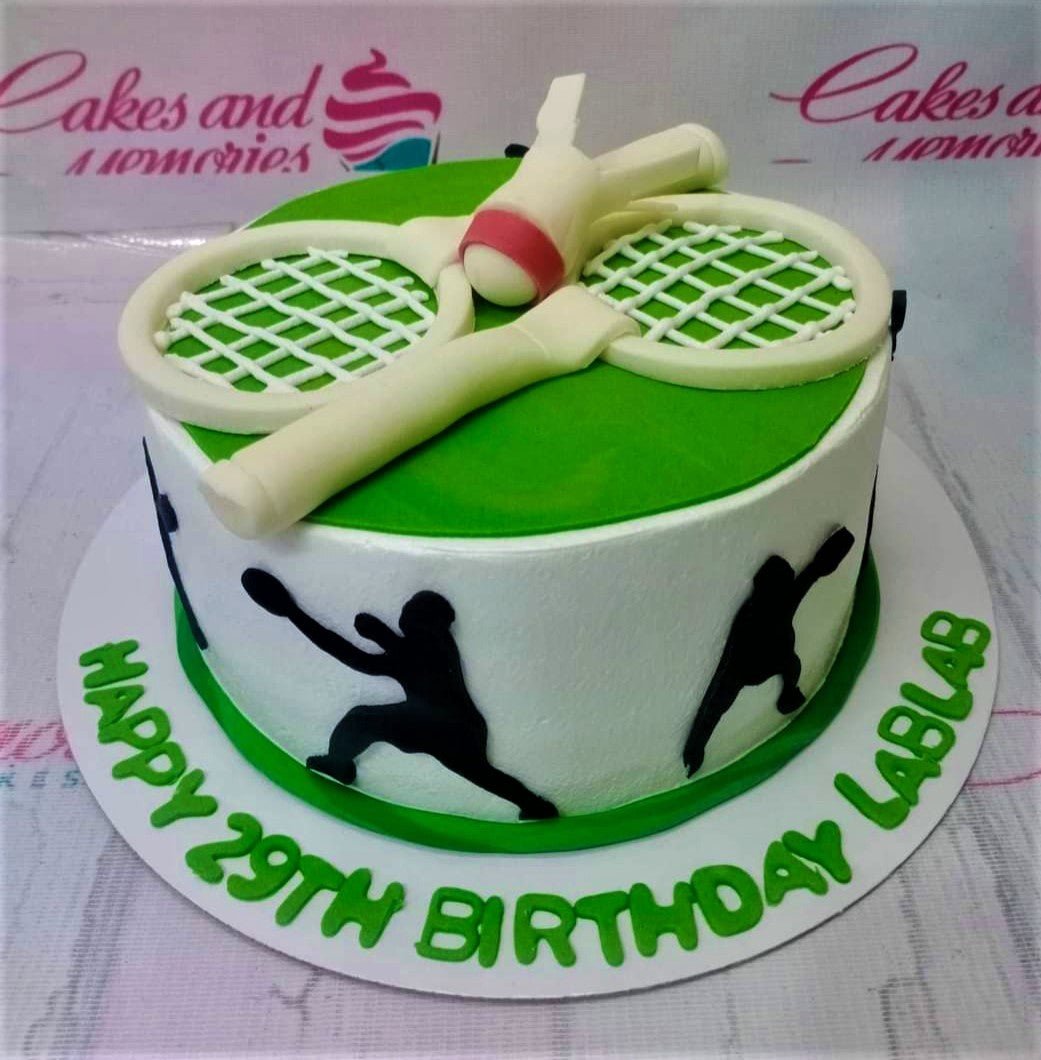 Tennis Cake - 1101 – Cakes and Memories Bakeshop