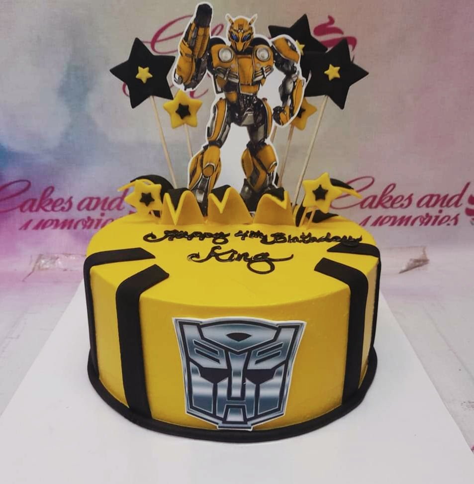 Transformers Cake - 1112 – Cakes and Memories Bakeshop