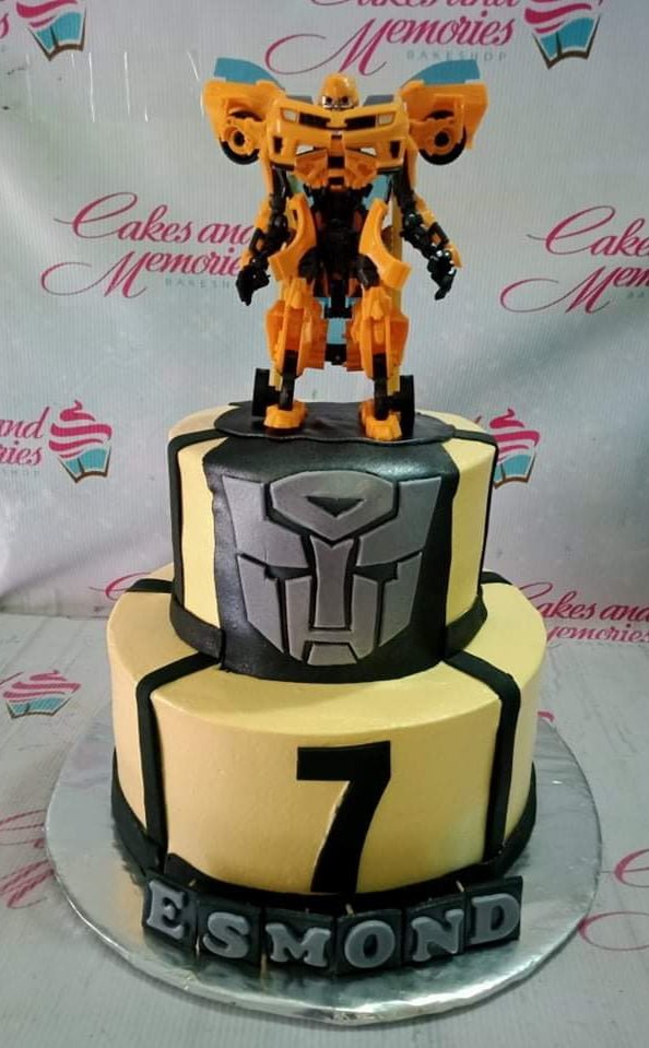 Transformers Cake - 2209 – Cakes and Memories Bakeshop