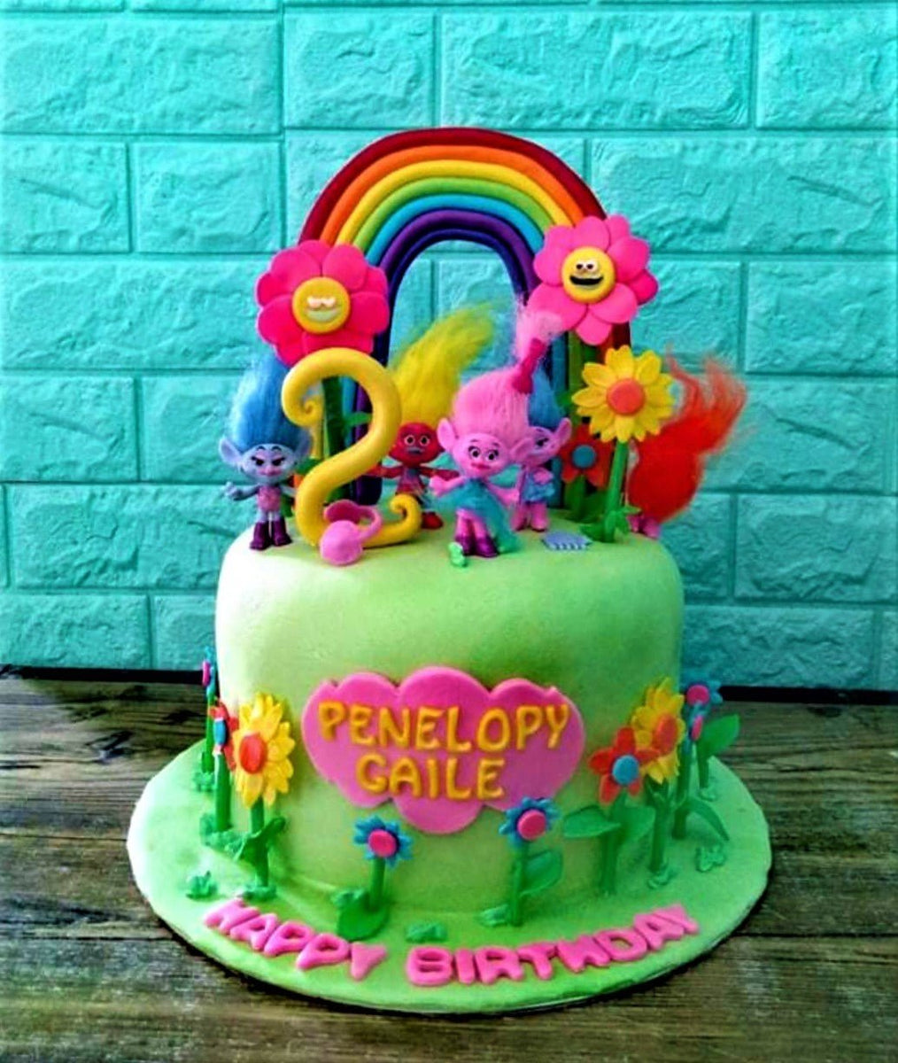 Trolls Cake - 1103 – Cakes and Memories Bakeshop