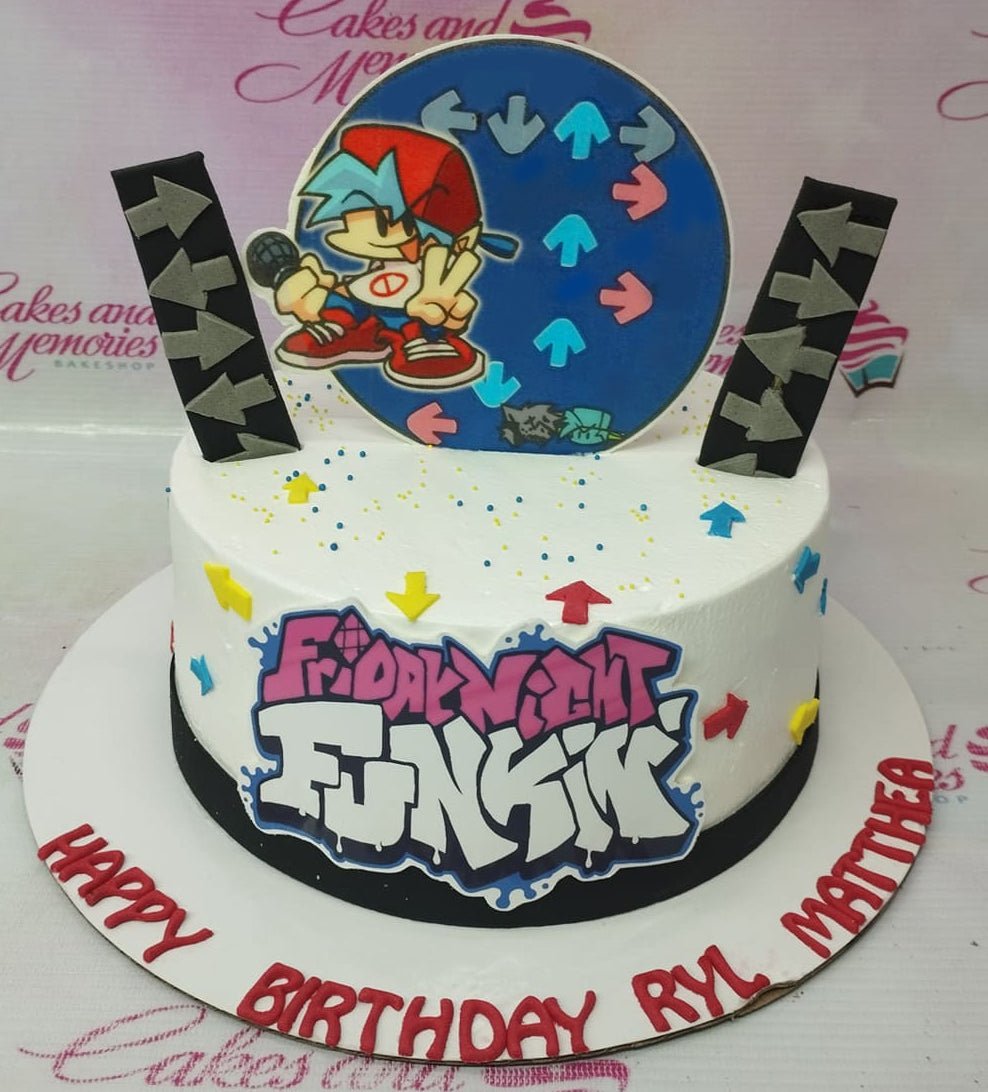 Video Games Cake - 1122 – Cakes and Memories Bakeshop
