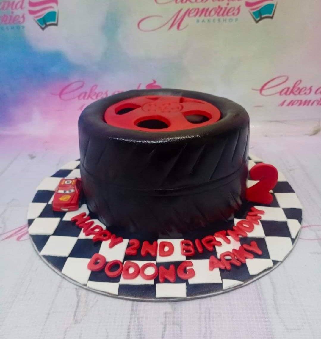 Wheels Cake - 1101 – Cakes and Memories Bakeshop